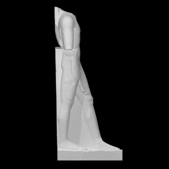 3D Printable Statue of Tanwetamani by Scan The World