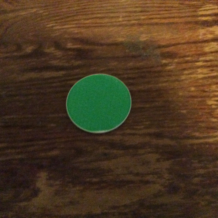 3D Printable Tree Coaster by Caleb Halfond