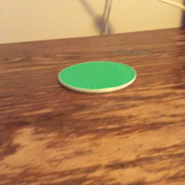 3D Printable Tree Coaster by Caleb Halfond