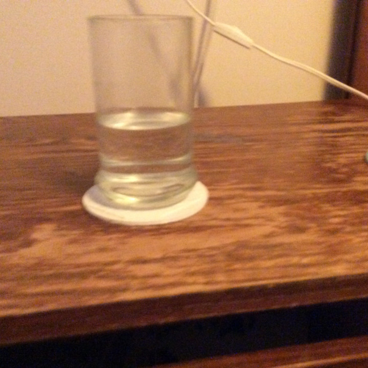 3D Printable Tree Coaster by Caleb Halfond