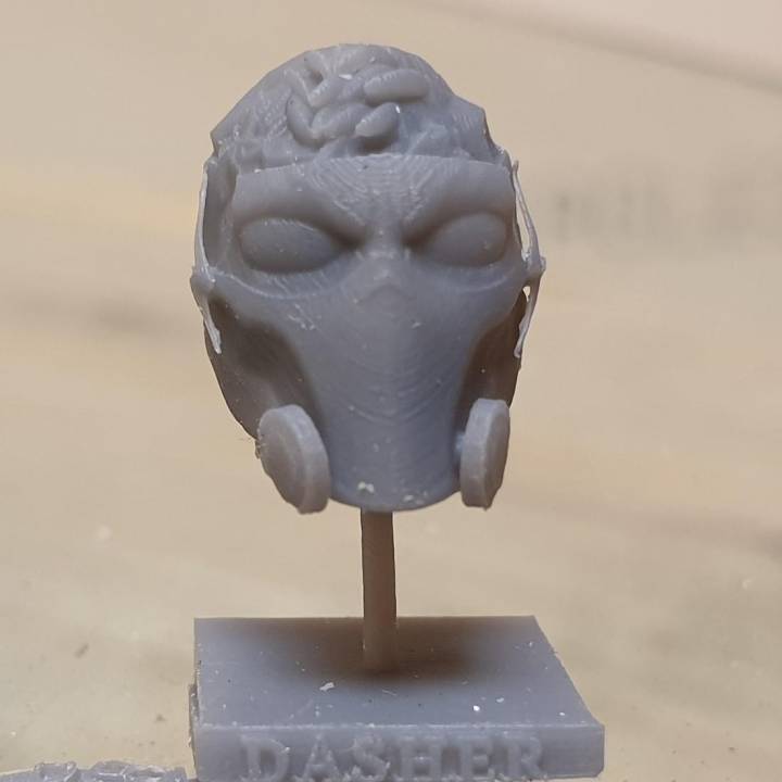3D Printable Dasher Head by Dale Farnsworth