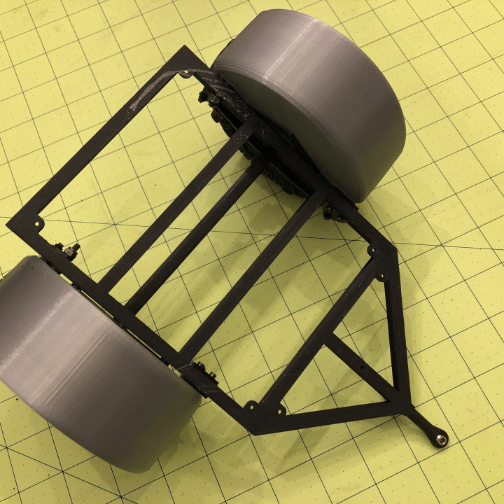 3D Printable GH Scaler Trailer - Frame & Suspension by Justin Goodson