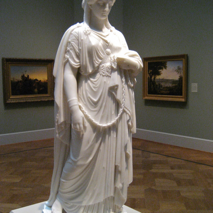 3D Printable Zenobia in Chains by Oliver Laric