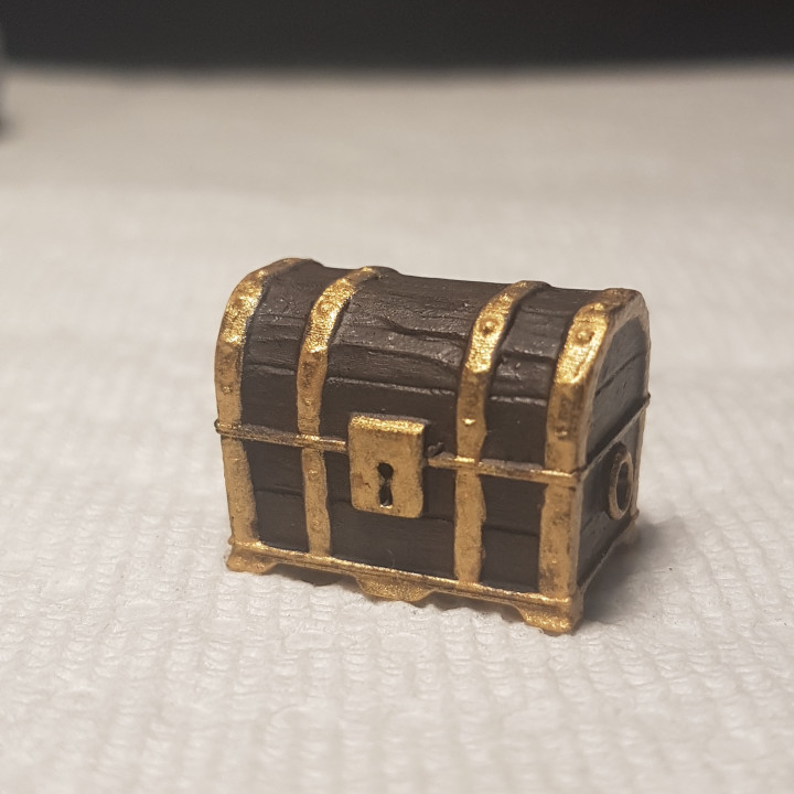 3D Print of Treasure Chest - Disguised Mimic - Tabletop Miniature by ...