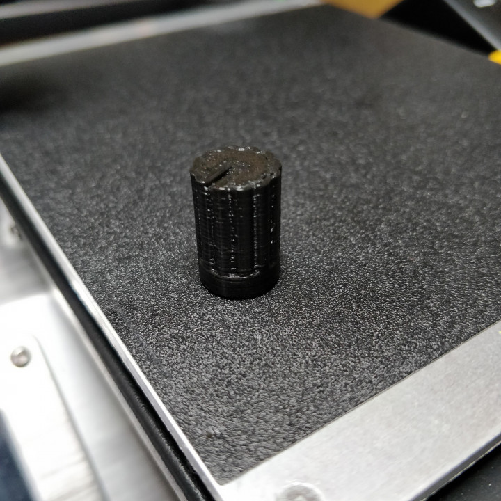 3D Printable Rotary knob by Viktor René