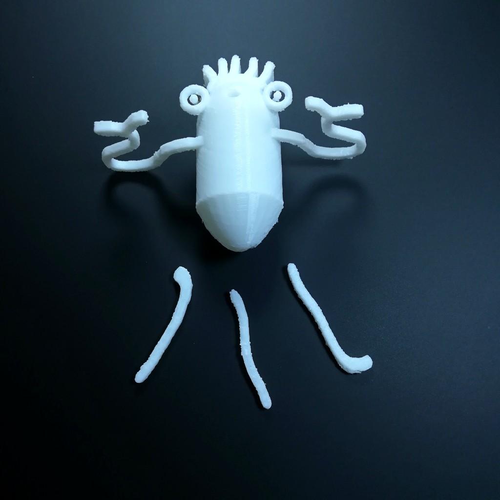 3D Printable Character by Nick Stanfield