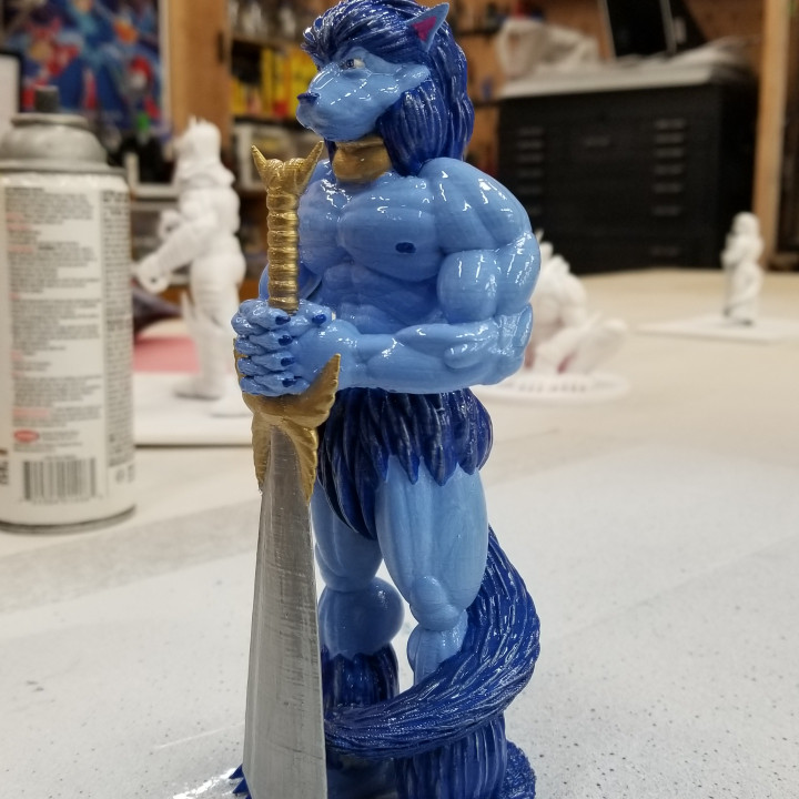 3D Printable Mighty Jester #Tinkercharacters by Collin Tupper