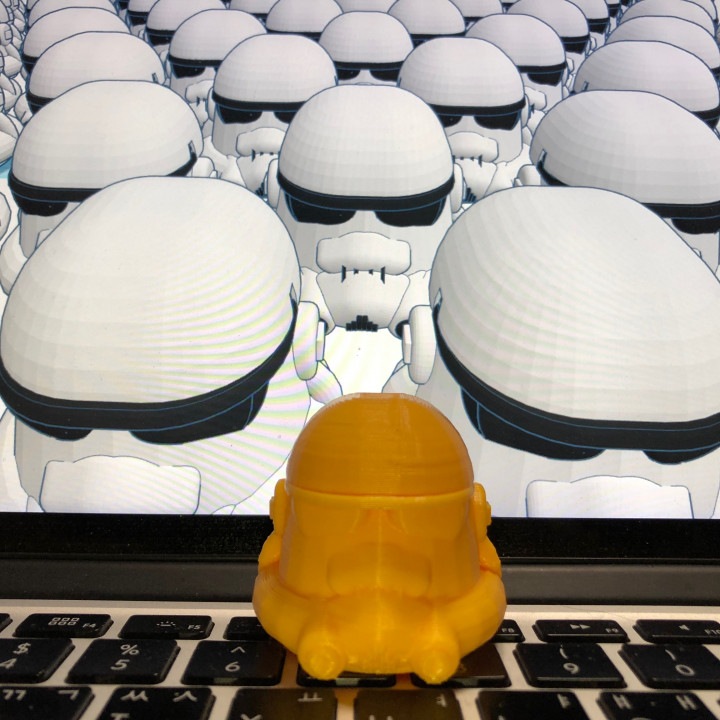 3D Printable Simple Stormtrooper with Tinkercad by Da-eun Jun