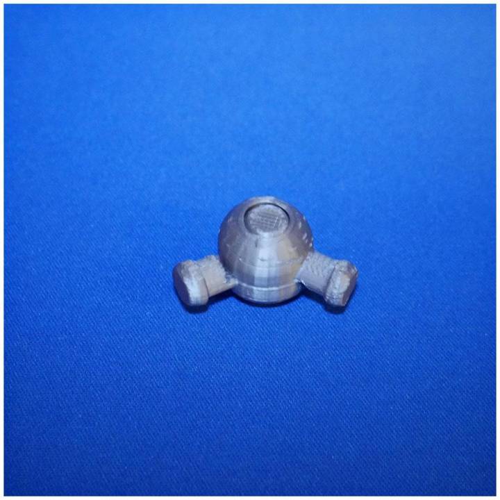 3D Printable ball swivel peg by Dan