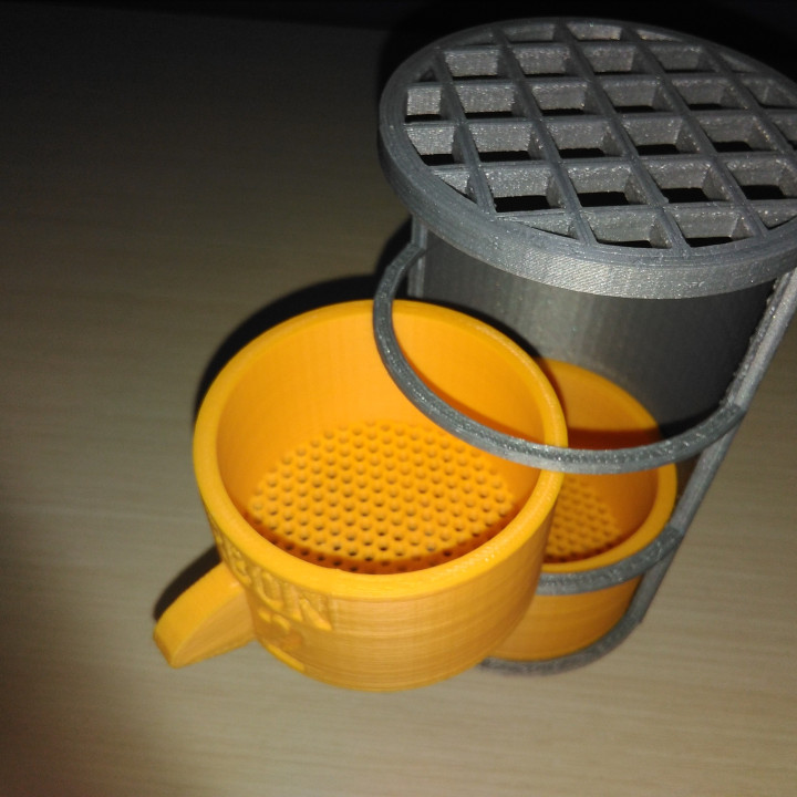 3D Printable Water Filter by isaac vilar