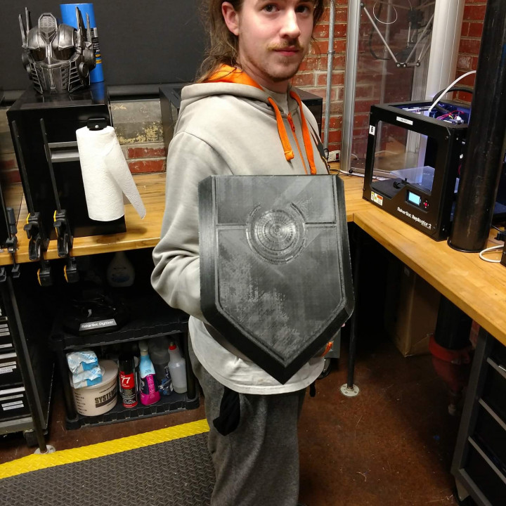 3D Print of Shield Hero Interchangeable Shields (3 shields from Anime ...