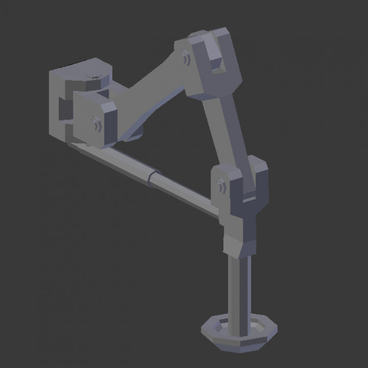 3D Printable Steampunk Mobile Turret by Chris Armstrong
