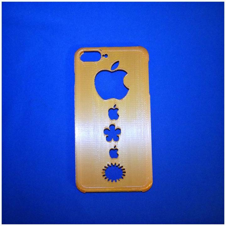 3D Printable Copy of Iphone 7 case with name by Luciano Furlanetto