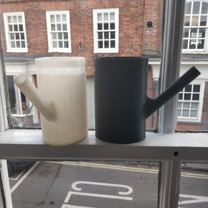 3D Printable Watering Can - Easy Print - One Piece by George Hinton