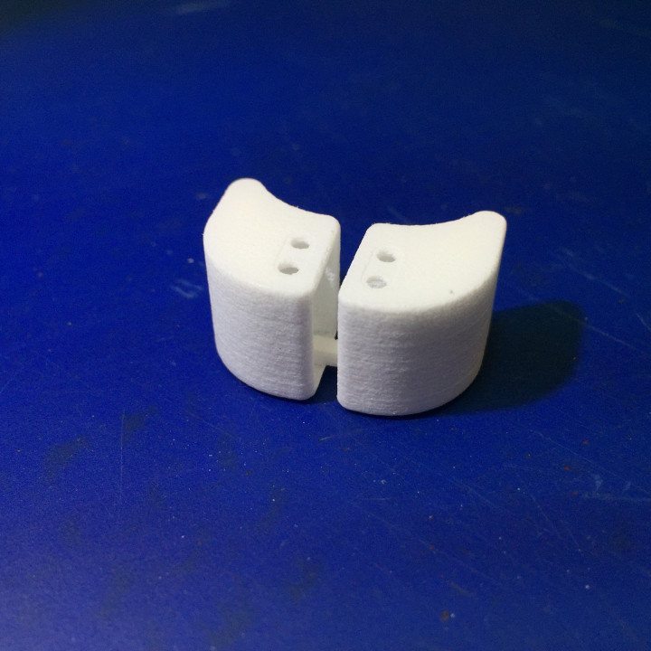 3D Printable Defender Bumper End Caps by Clayton Plummer