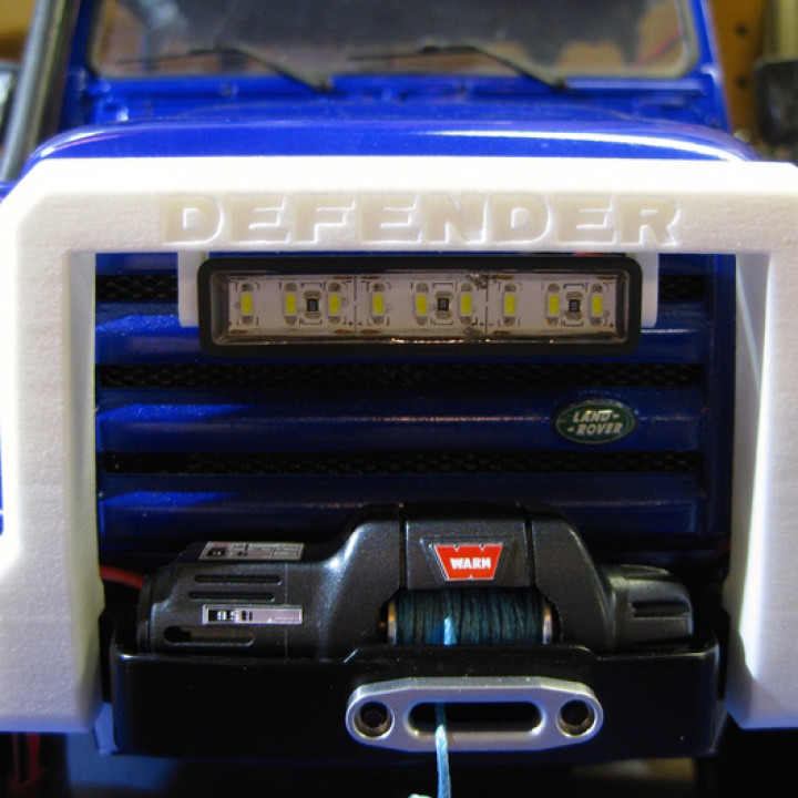 3D Printable Defender A-Frame Protection Bar - Plain by Clayton Plummer