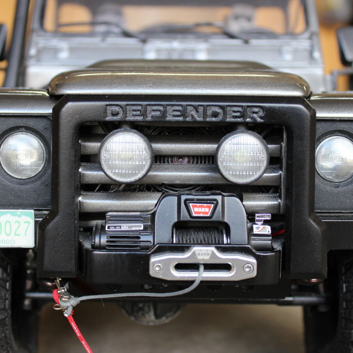 3D Printable Defender A-Frame Protection Bar - Plain by Clayton Plummer