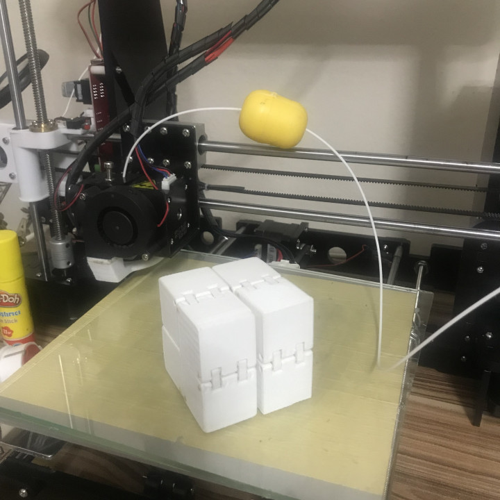 3D Printable fidget cube by abdullah