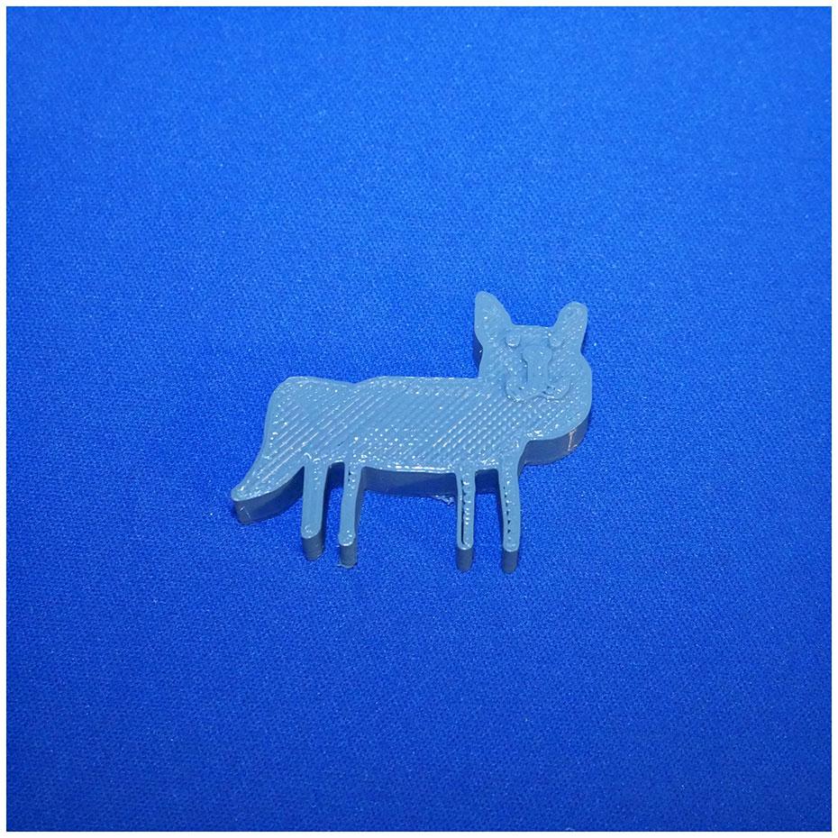 3D Printable The Derpy Wolf by Positivelysydney