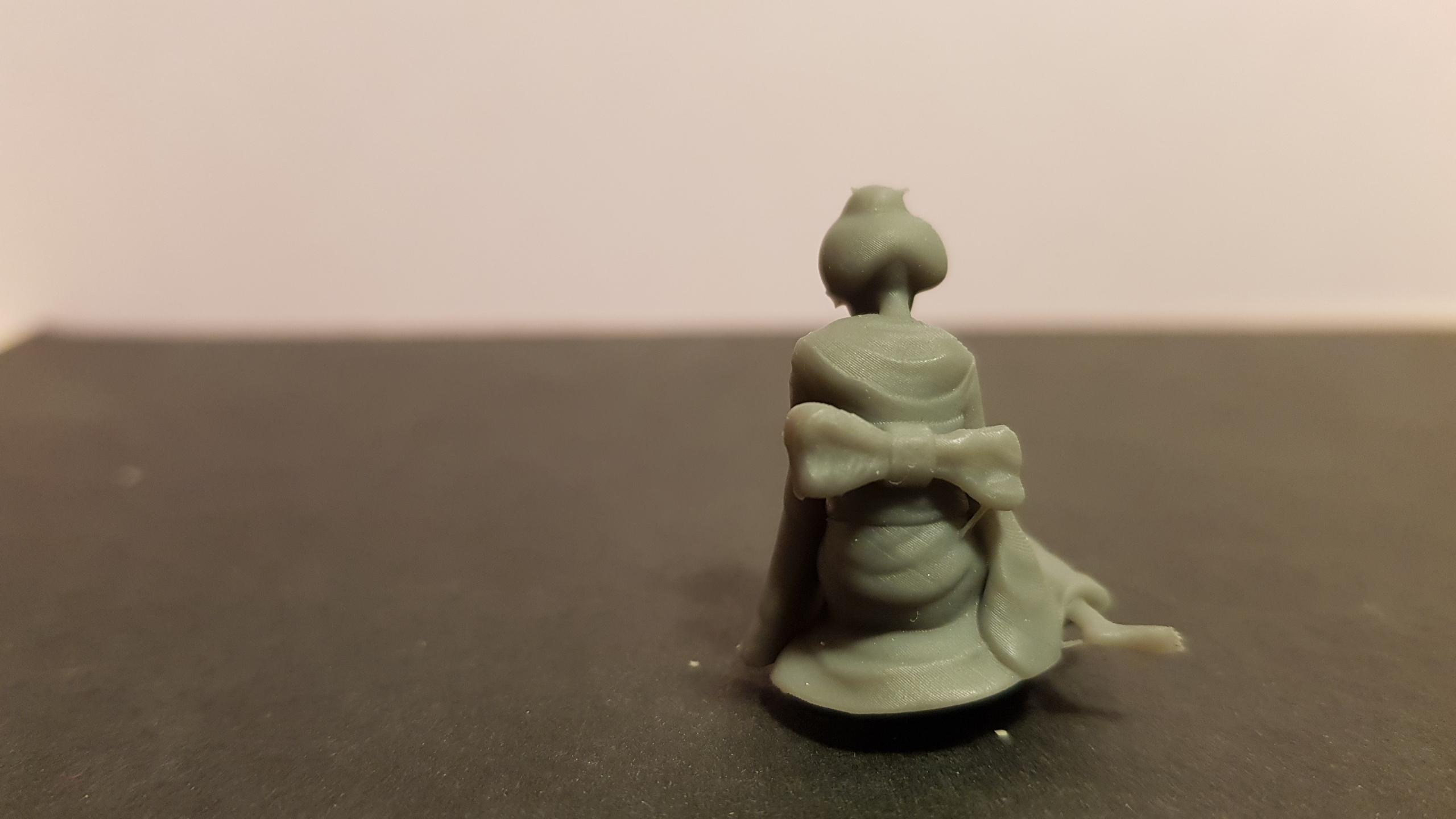 3D Printable Sad Geisha 3D Sculpture by Pablo Garcia