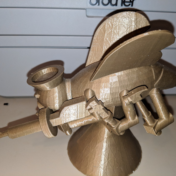 3D Printable seabee statue by William Coleman