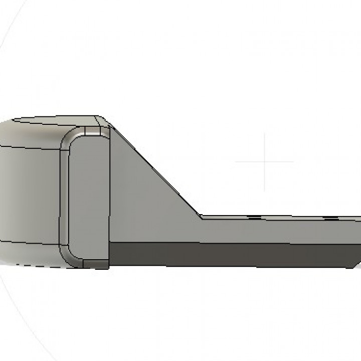 3D Printable Traxxas Rustler Bumper by Mac Witt