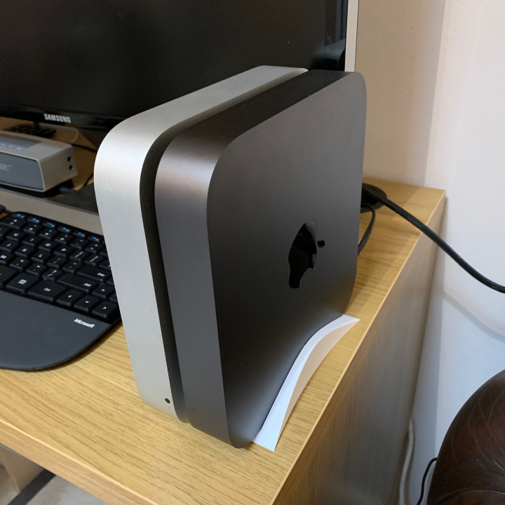 3D Printable Dual Apple Mac Mini stand by Ray Cooke