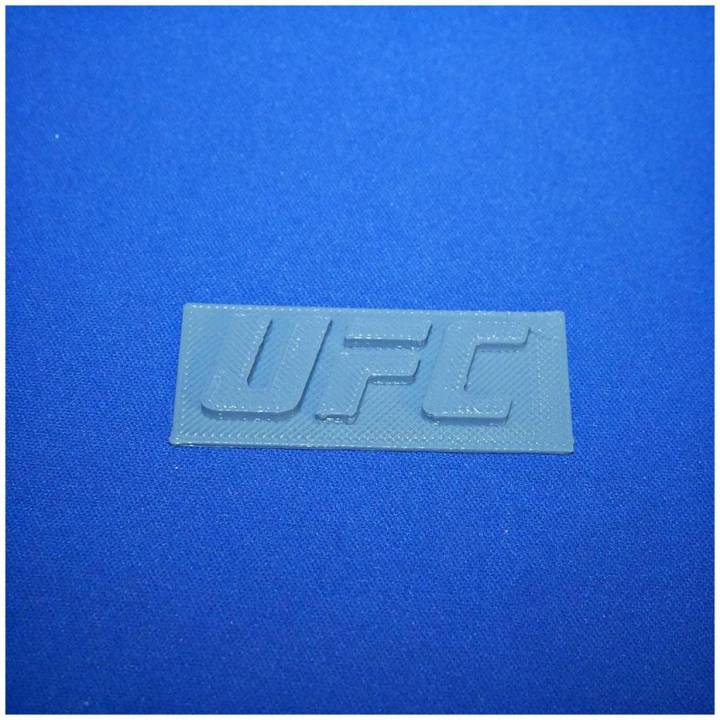 3D Printable UFC logo by Marc Barcons Planas