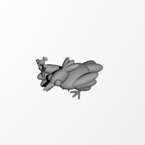 3D Printable Angry Bird by Kevin Harris