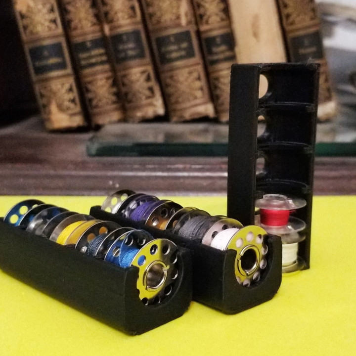 3D Printable Bobbin Holder by Johnny E.
