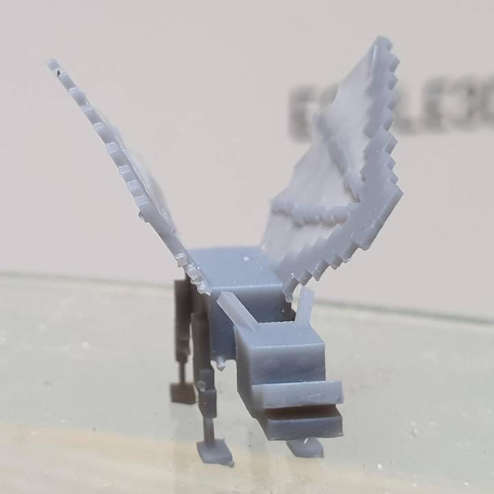 3D Printable Ender Dragon by JAHIR TOVAR