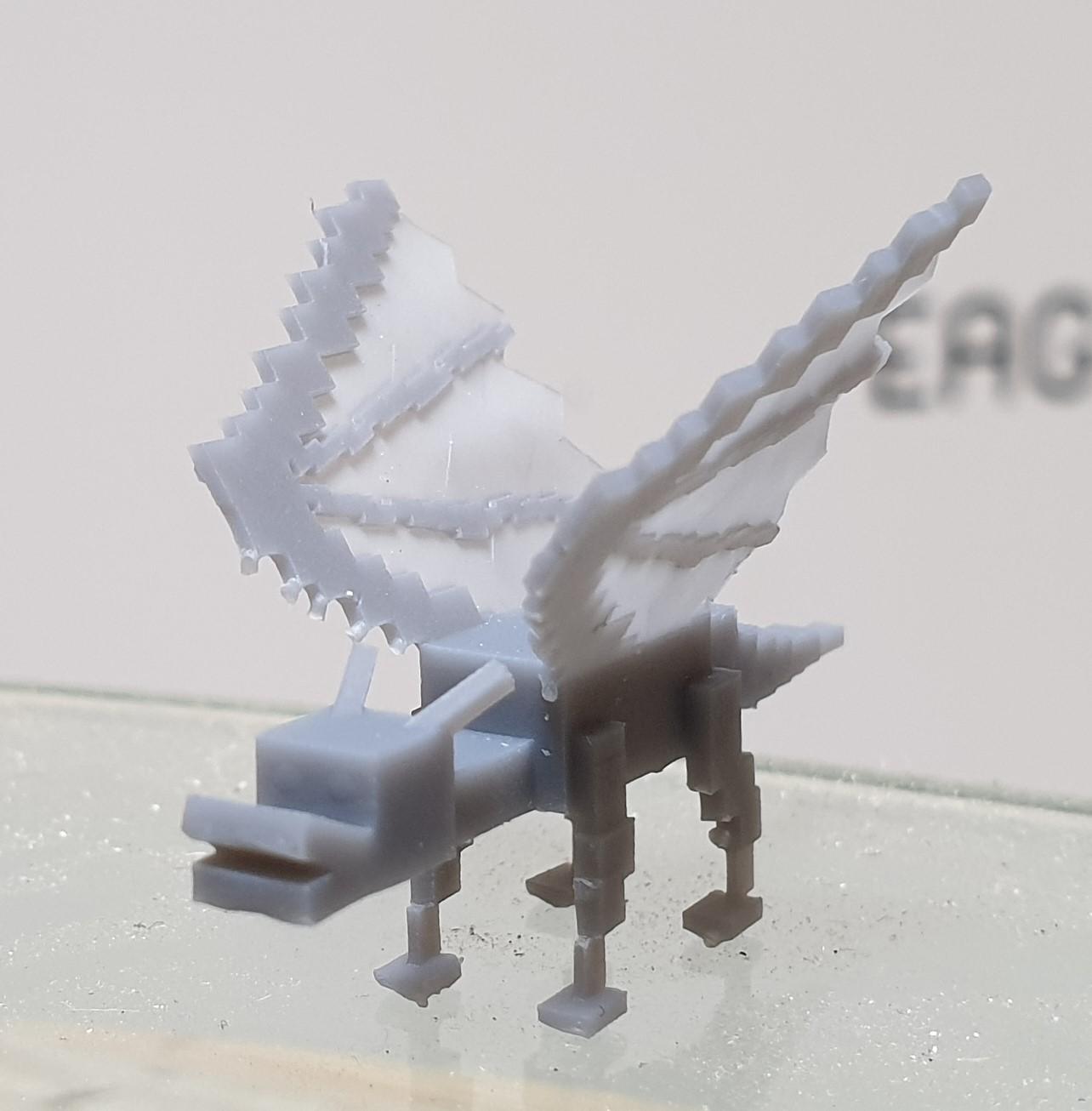 3D Printable Ender Dragon by JAHIR TOVAR