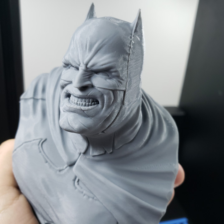 3D Print of The Dark Knight bust by MarcioRodrigoBotelho