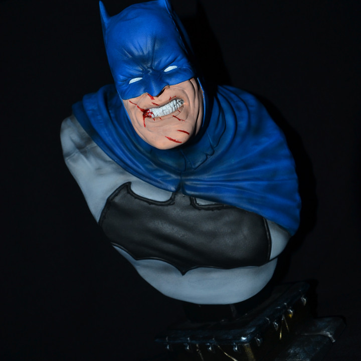 3D Print of The Dark Knight bust by Vithalus