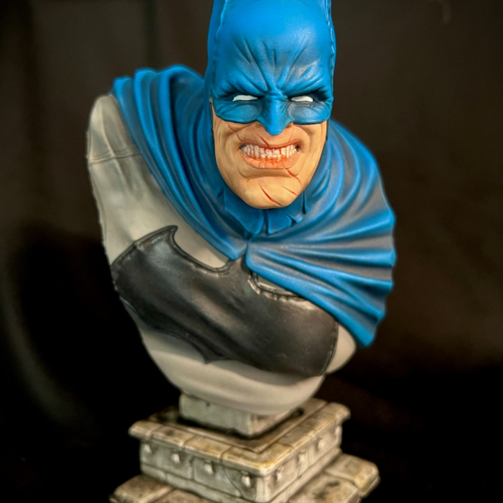 3D Print of The Dark Knight bust by ismodeler
