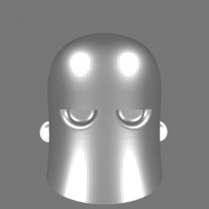 3D Printable Test head 01 by Wekster