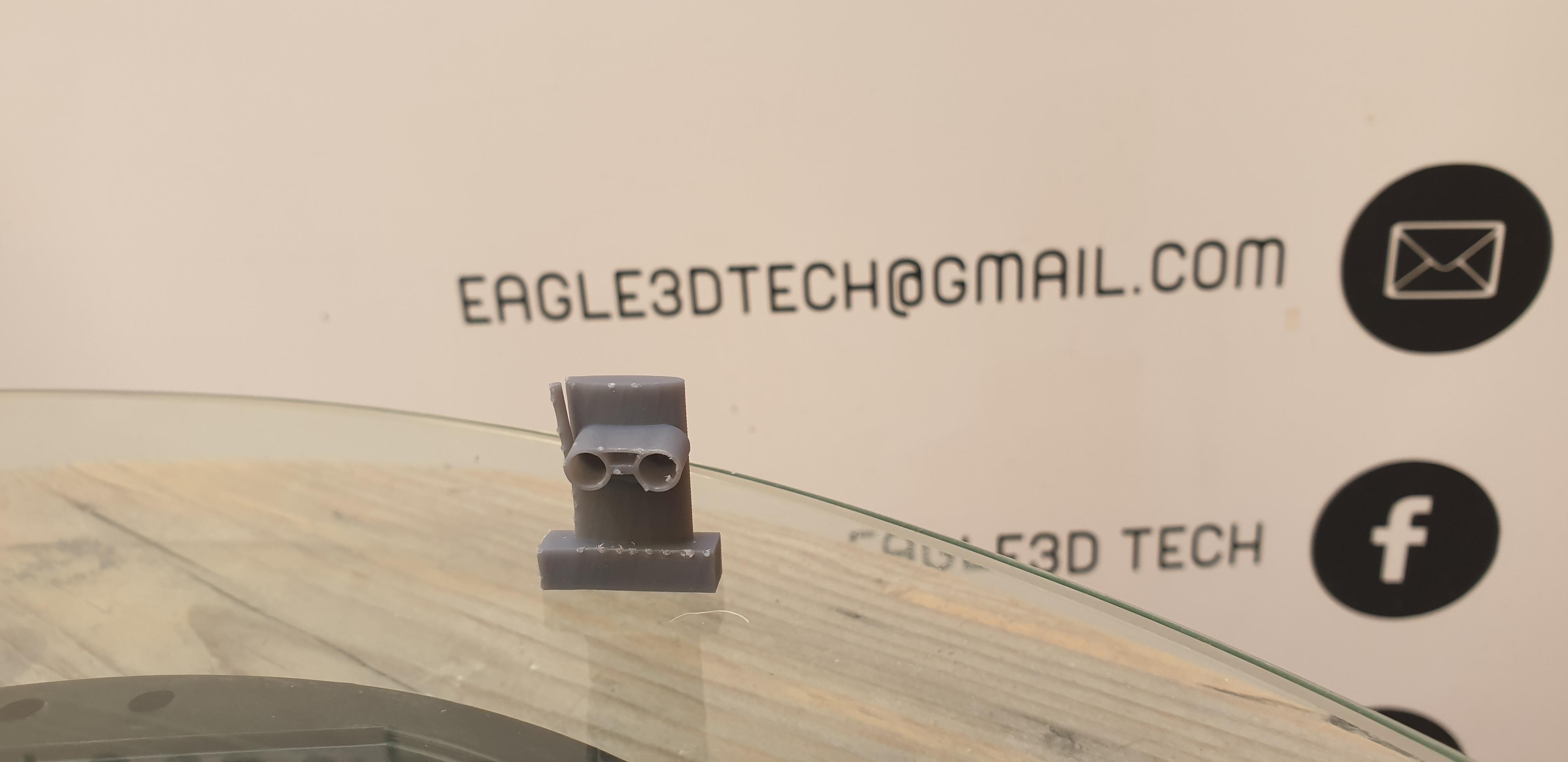 3D Printable Snuffy by Dianna Stavros _ Staff - HilburnAcademy