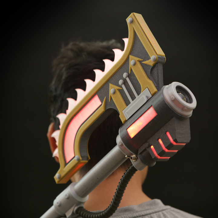 3D Printable Prop-Maker Keyblade by Adafruit Industries