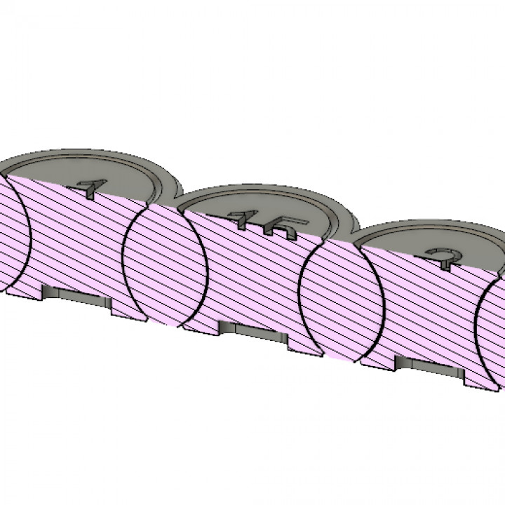 3D Printable Tolerance Tests 0.1mm - 1mm by Deja'vu