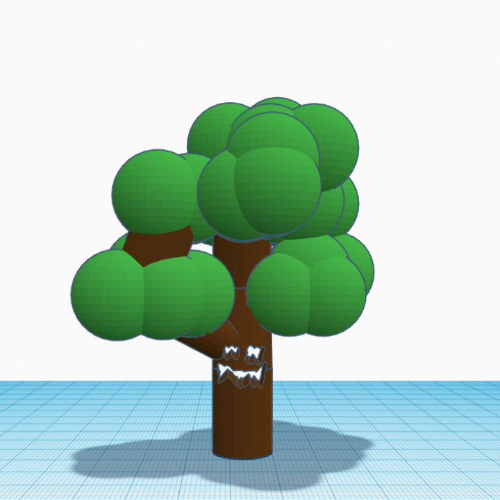 3D Printable Demon tree #tinkercharacters by Kevon Atkins