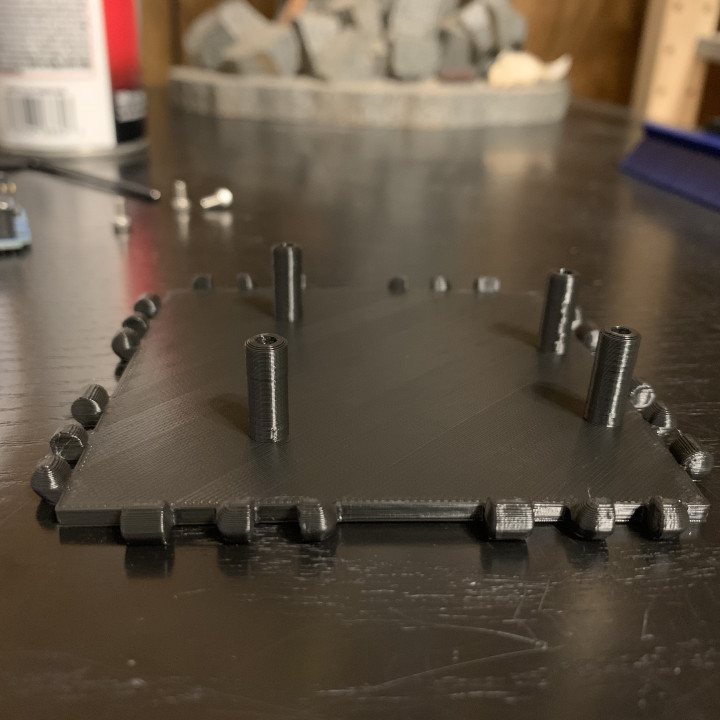 3D Printable Polypanels Arduino Mount by Mike Holczer