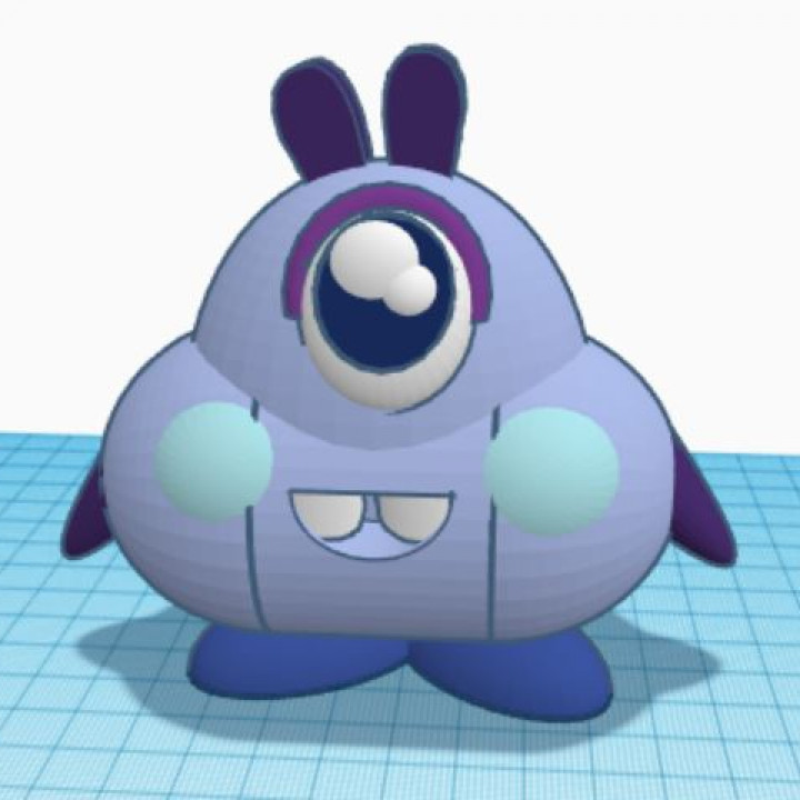 3D Printable Bloopy by Briana Ugarte