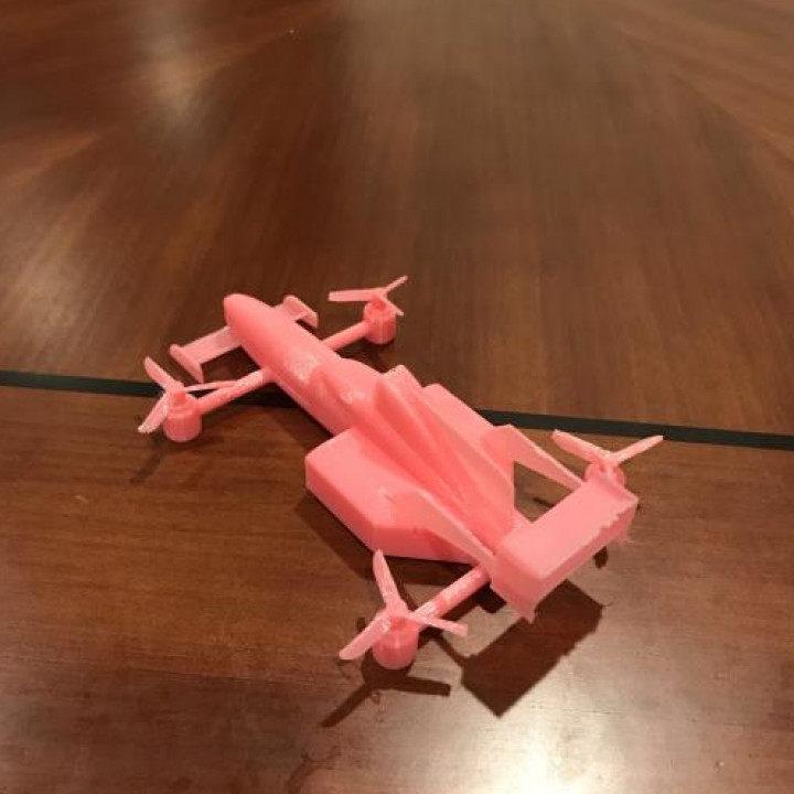 3D Printable Formula 1 Drone by Zephyr
