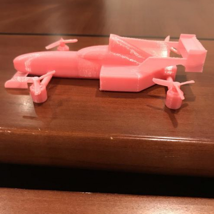 3D Printable Formula 1 Drone by Zephyr