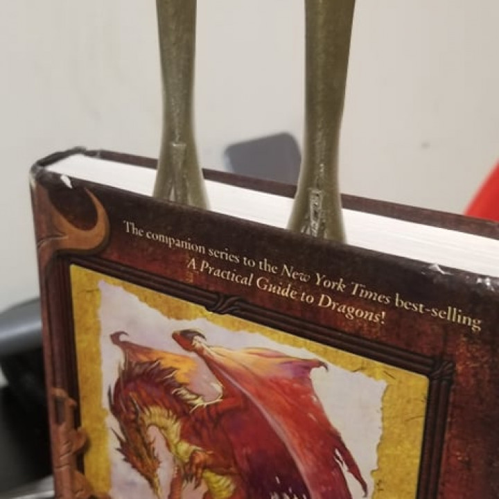 3D Printable superman logo bookmark by Zachary T Farquhar