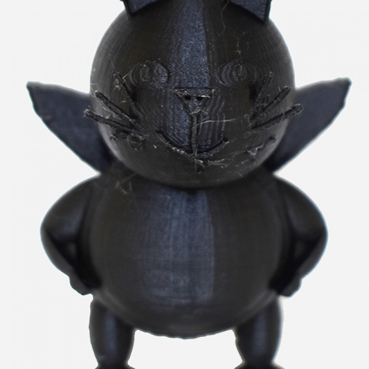 3D Printable Humanoid Avian Cat by MB