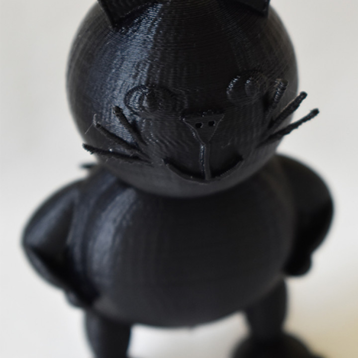 3D Printable Humanoid Avian Cat by MB