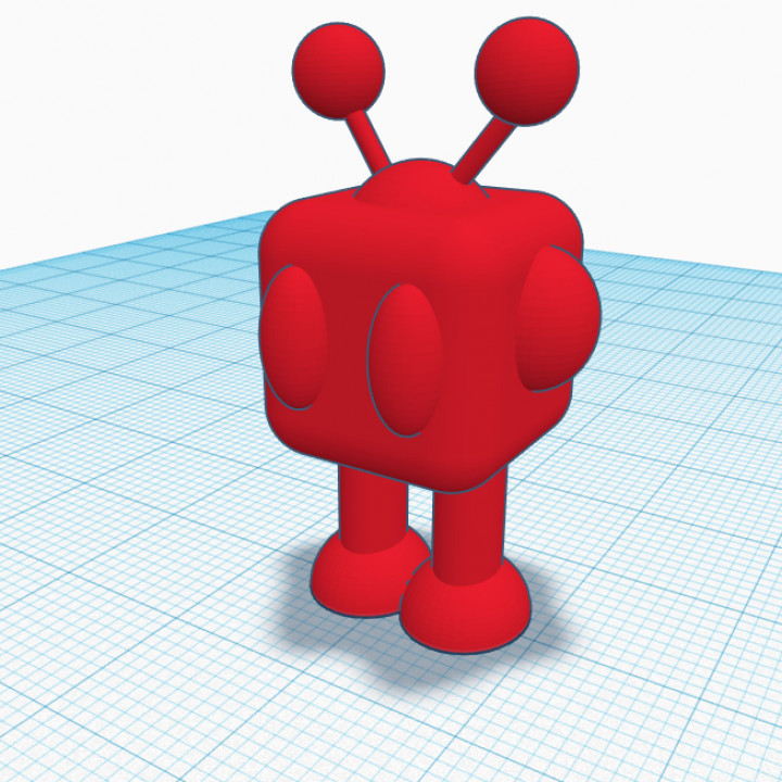 3D Printable Bro Bot by Justin Hirsch