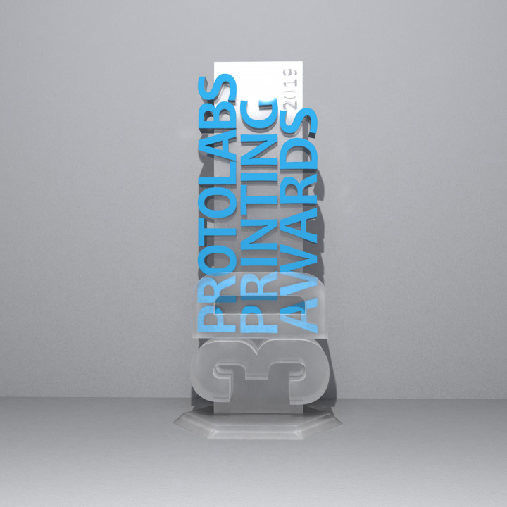 3D Printable Yanai Navon-Design a Trophy FOR protolabs by Yanai Navon
