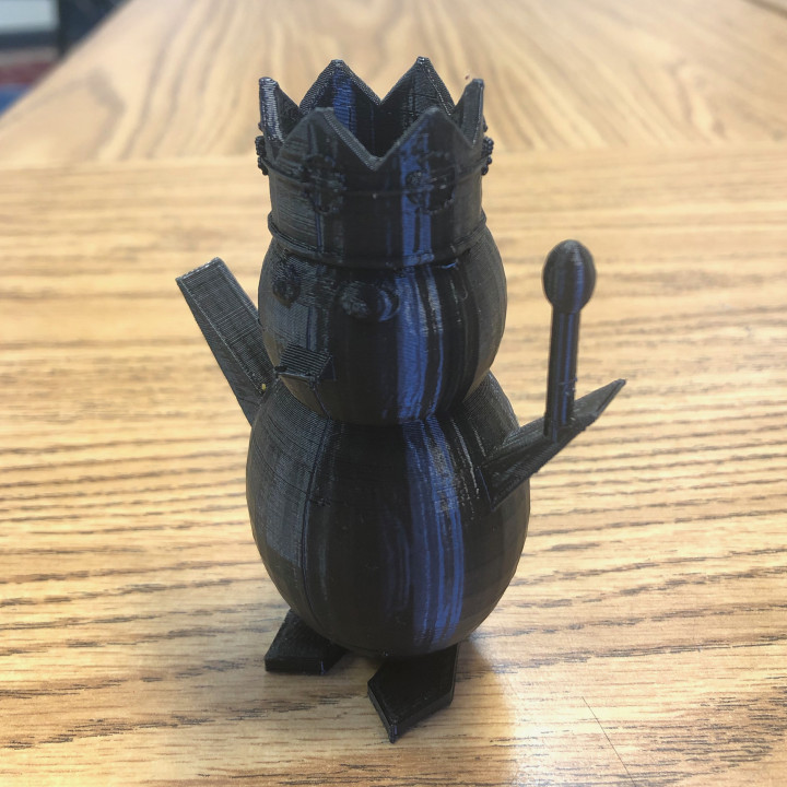 3D Printable Emperor Penguin by Nancy Hardison